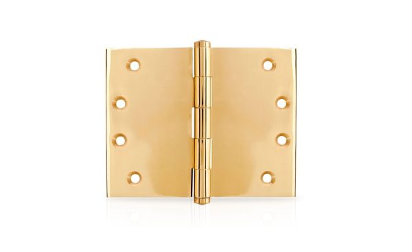 Solid Polished Brass Hinge - Architectural Supplies