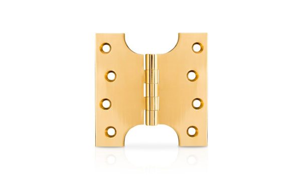 Solid Polished Brass Parliament Hinge - Architectural Supplies