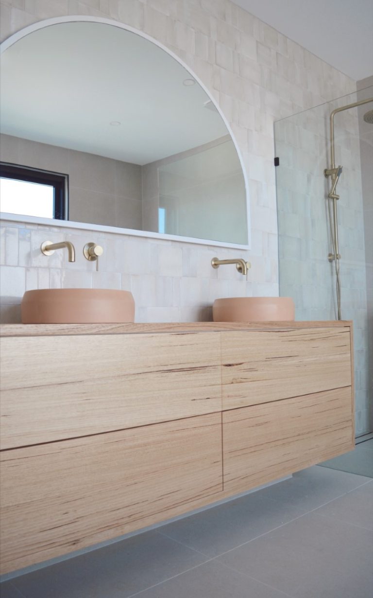 Custom Timber Vanity 2000x650x500 - Architectural Supplies