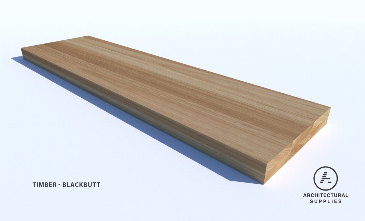 American Walnut Rectangular Timber Handrail - Architectural Supplies